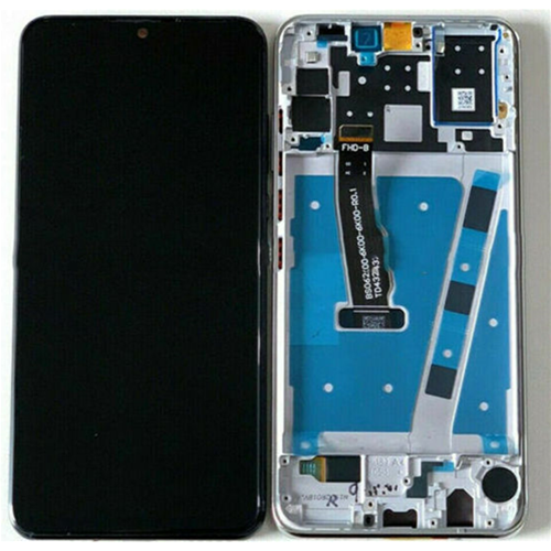 DISPLAY - LCD HUAWEI P30 LITE SILVER CON FRAME VERS. 48MPX MAR-LX1A ...